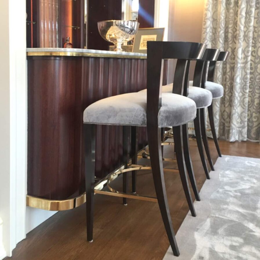 The Henry Holland Bar Stool | High-End Designer Bar Stool | Gosling